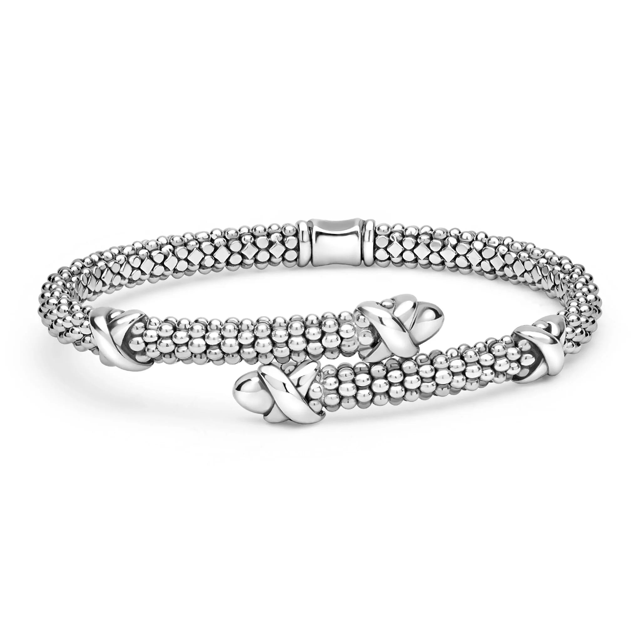 Lagos Silver X Station Versa Bypass Bracelet – Kimball's Jewelers