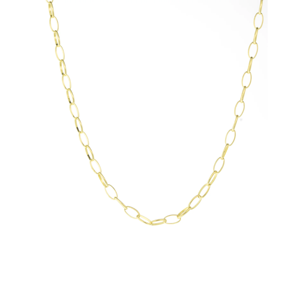 JUDE FRANCES SMALL OVAL LINK HIGH POLISH CHAIN – Kimball's Jewelers